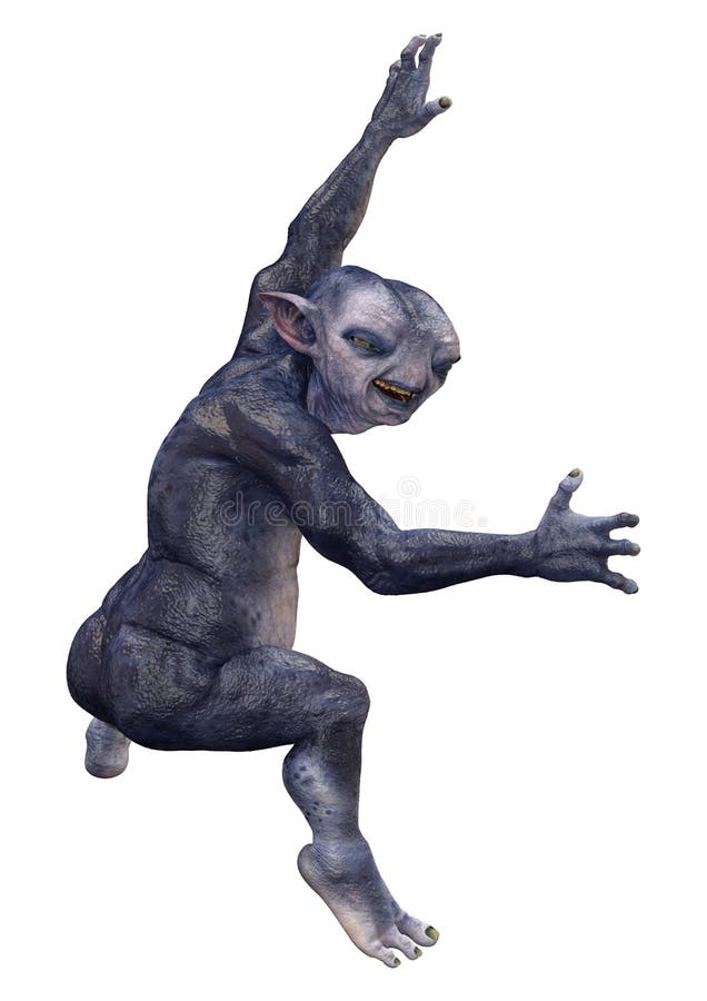 3D Rendering Blue Alien on White Stock Illustration - Illustration of ...