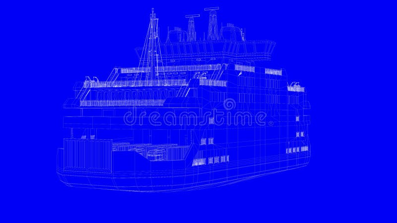 Ferry Blueprint Stock Illustrations – 77 Ferry Blueprint Stock ...