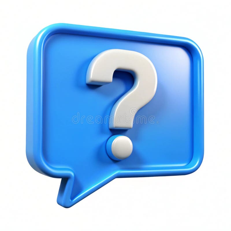 3d Question Mark Bubble Stock Illustrations – 4,506 3d Question Mark ...