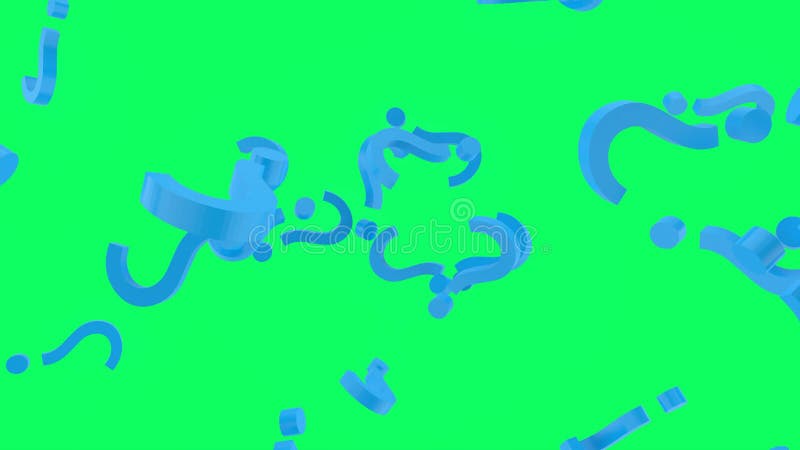 Blue Question Marks Falling Down on Black Alpha Background Stock ... Blue Question Marks Falling Down on Black Alpha Background Stock ...