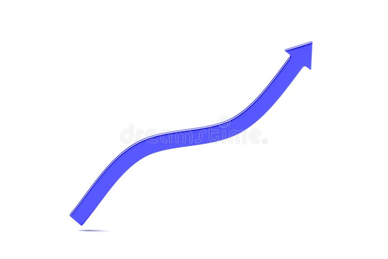 Rising curve stock illustration. Illustration of success - 150545095