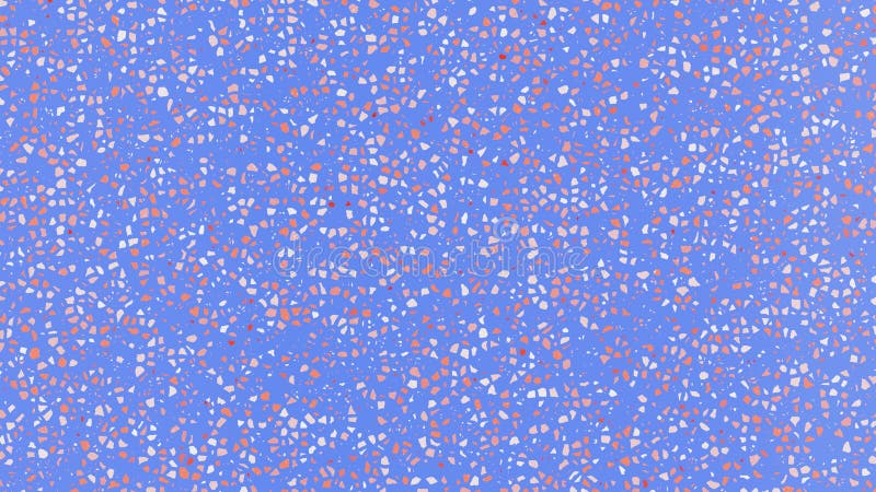 3D Rendering Blue Terrazzo Texture Background, Modern Minimalist Stock ...