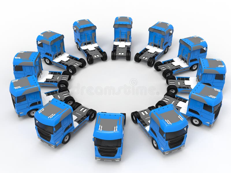 Multiple Trucks Stock Illustrations – 155 Multiple Trucks Stock ...