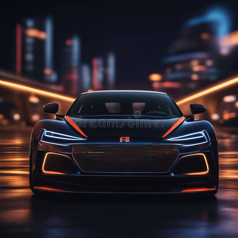 3d Rendering of a Brand - less Generic Concept Stock Illustration ...