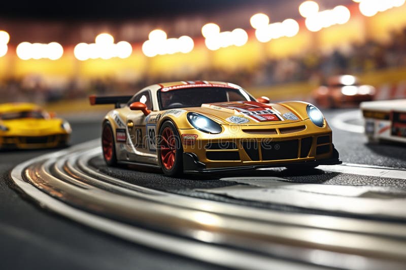 3D Rendering of a Brand less Generic Concept Race Car Stock ...