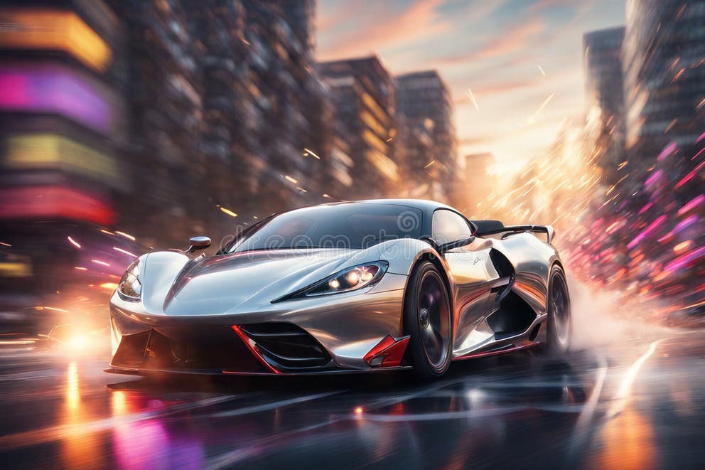 3d Rendering of a Brand - less Generic Fast Stock Photo - Image of ...