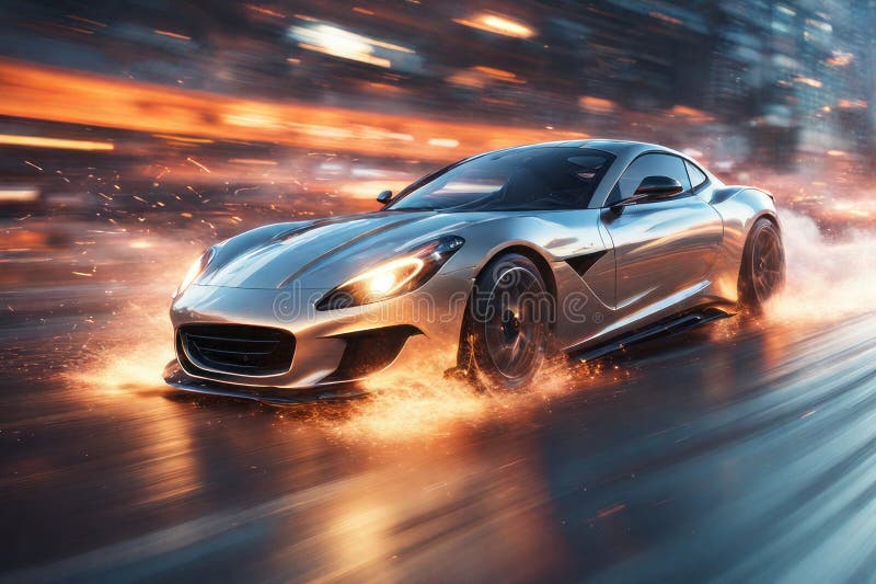 3d Rendering of a Brand - less Generic Fast Stock Image - Image of city ...