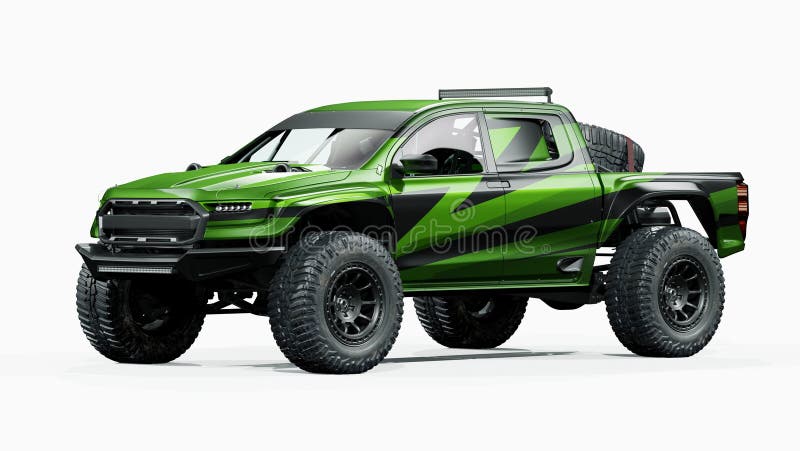 3D Rendering of a Concept Car Stock Illustration - Illustration of fast ...