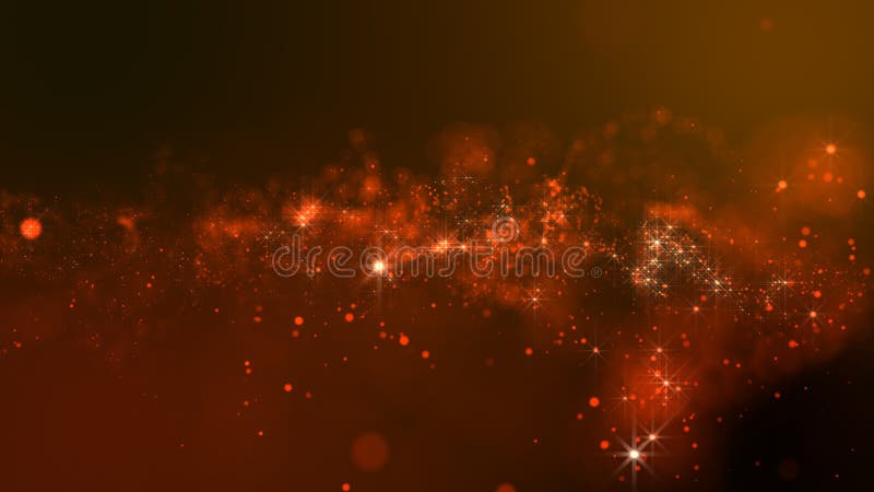 3D Rendering of Bright Abstract Cloud from Particle Structure Stock ...