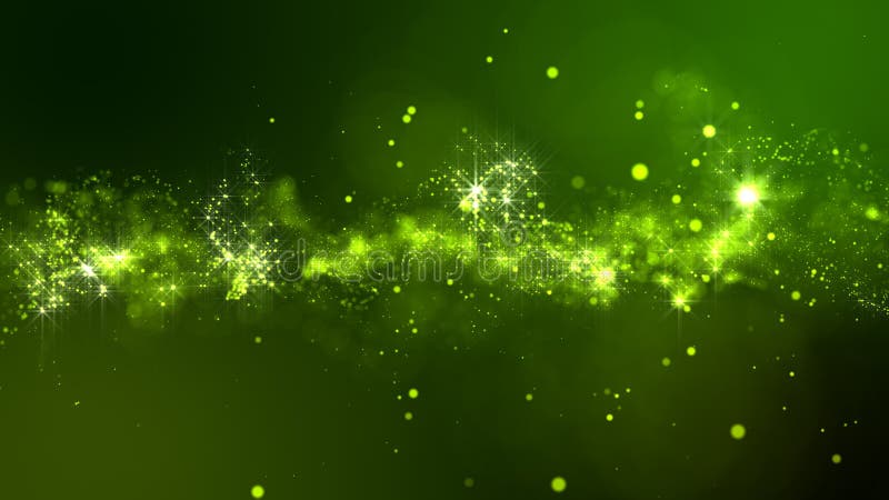 3D Rendering of Bright Abstract Cloud from Particle Structure Stock ...