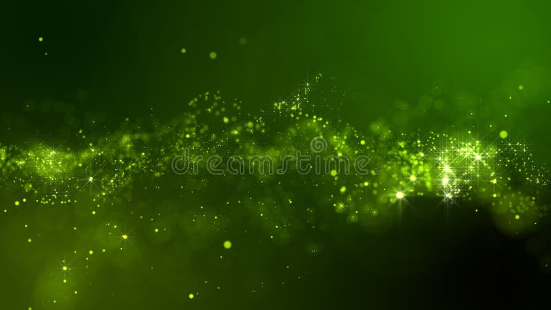 3D Rendering of Bright Abstract Cloud from Particle Structure Stock ...