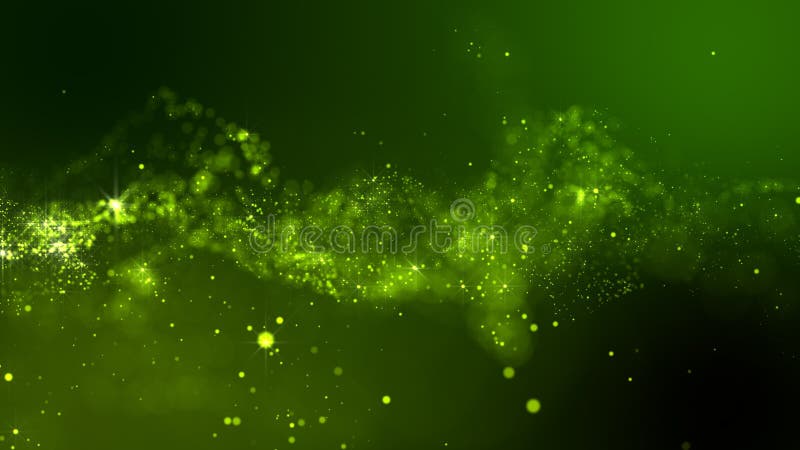 3D Rendering of Bright Abstract Cloud from Particle Structure Stock ...