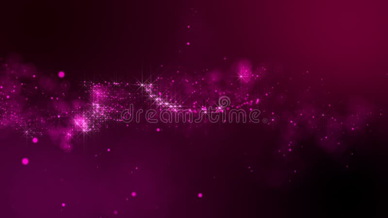 3D Rendering of Bright Abstract Cloud from Particle Structure Stock ...