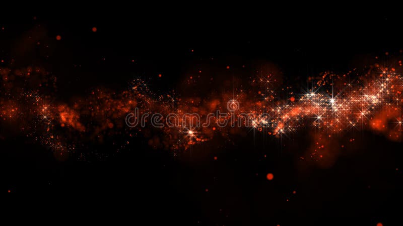 3D Rendering of Bright Abstract Cloud from Particle Structure Stock ...