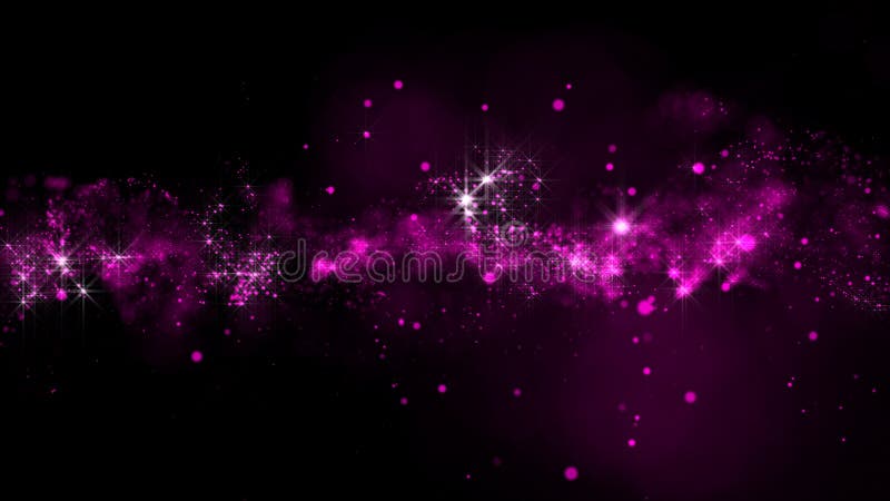 3D Rendering of Bright Abstract Cloud from Particle Structure Stock ...