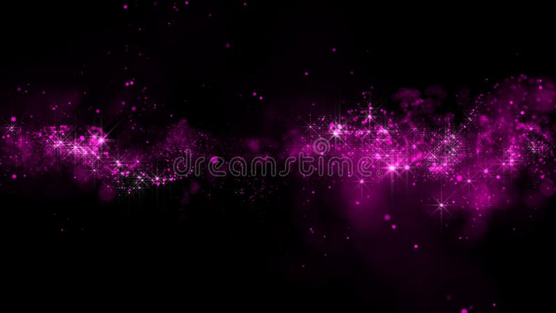 3D Rendering of Bright Abstract Cloud from Particle Structure Stock ...