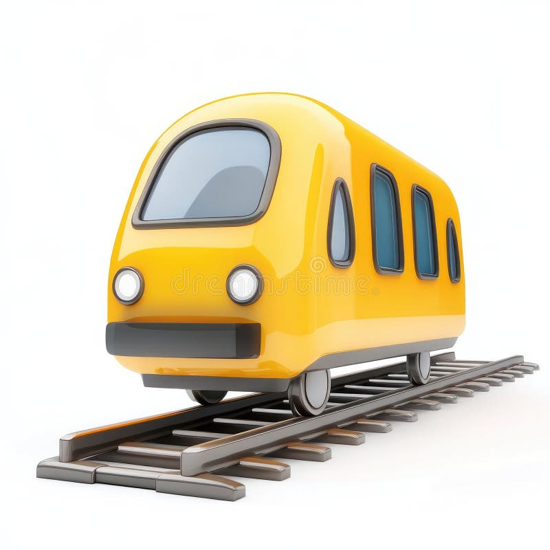 Cartoon Train Tracks