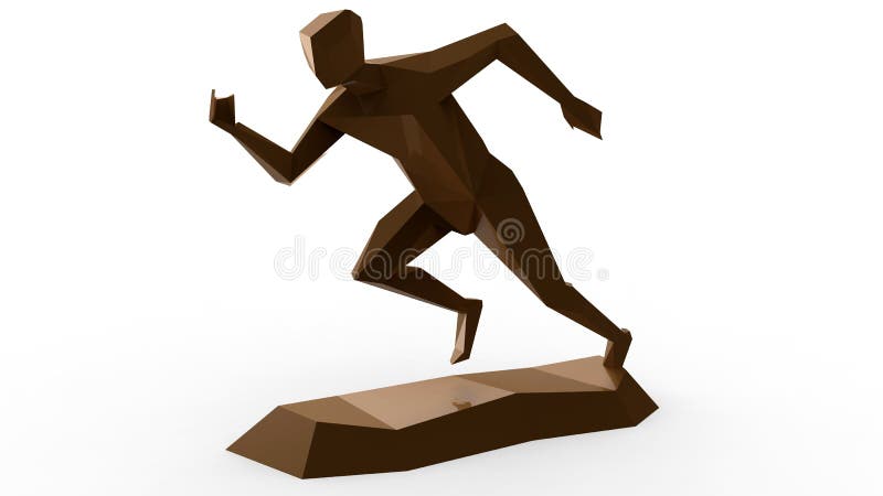 Runner Shadows stock illustration. Illustration of exercise - 3279114