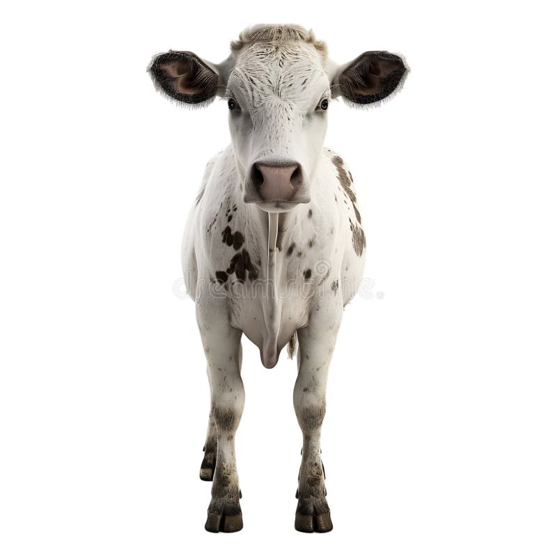 3D Rendering of a Bull Standing on Transparent Background - Ai ...