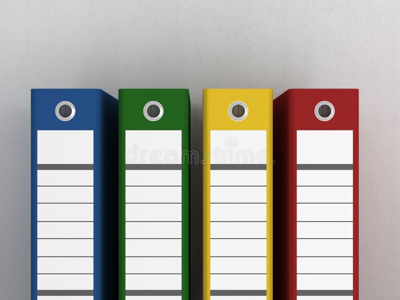 Folders Labels Stock Illustrations – 183 Folders Labels Stock ...