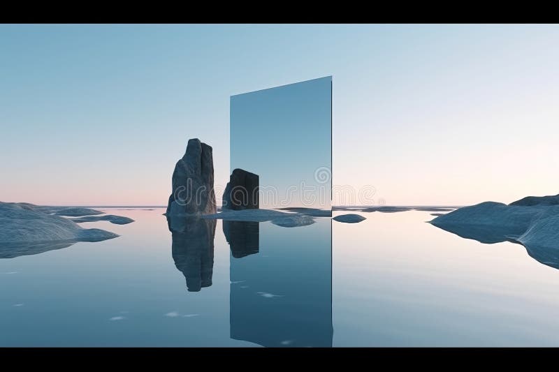 Rectangular Mirror Gradient Stock Illustrations – 165 Rectangular ...