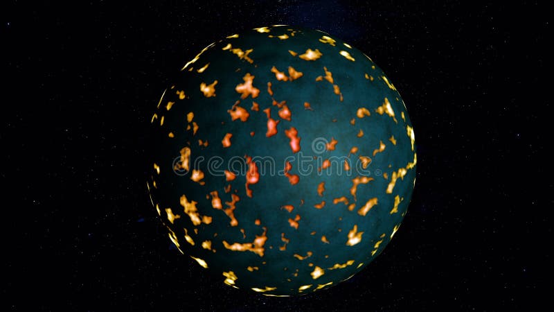 55 Cancri E or 55 Cnc E, or Janssen Exoplanet Stock Illustration ...