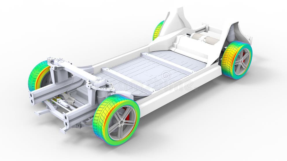 Finite Element Analysis Car Stock Illustrations – 138 Finite Element ...