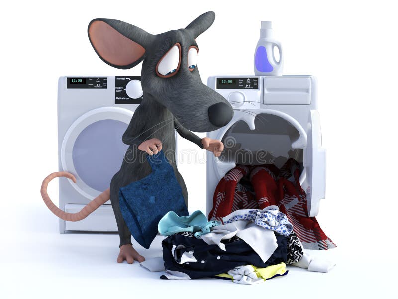 Cartoon Mouse Washing Stock Illustrations – 42 Cartoon Mouse Washing ...