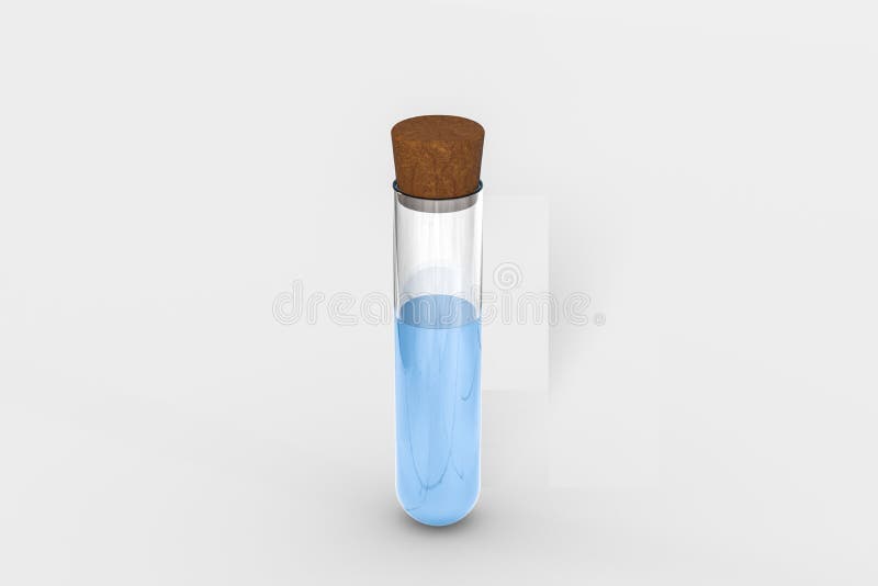 3d Rendering, Chemical Vessels in the Laboratory Stock Image - Image of ...