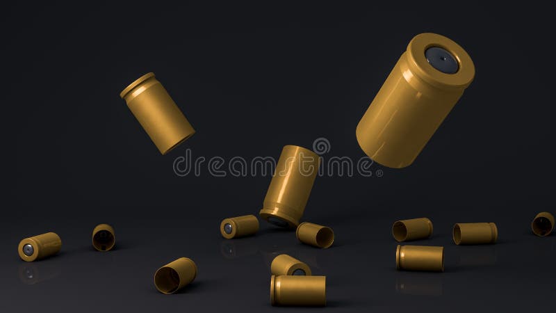 Bullets, Shells, And Cartridges In Vector Stock Vector - Illustration of barrel, explosive: 8678342