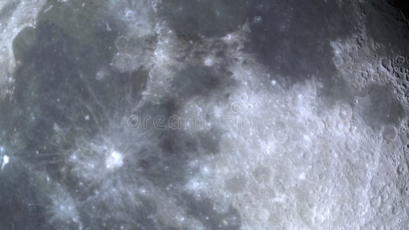 3d Rendering Close Up Surface of the Moon Stock Illustration ...