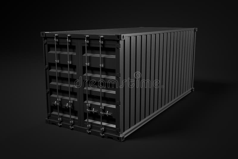 Black Container Texture