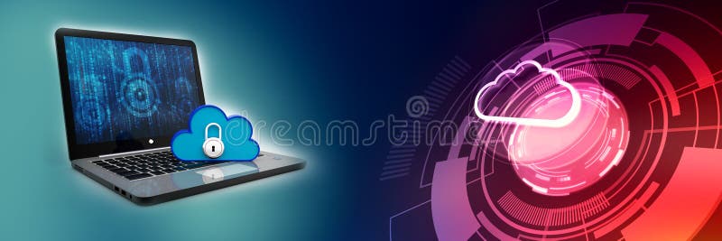 3d Rendering Cloud Computing Concept Cloud Internet Technology Concept