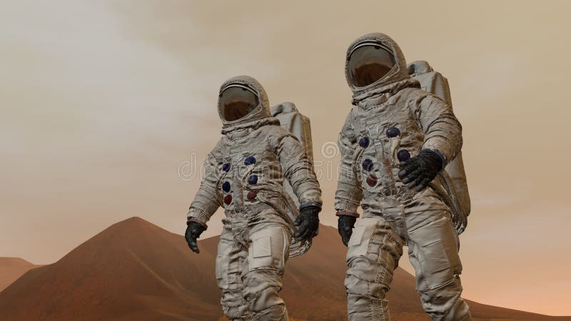 3D Rendering. Colony on Mars Stock Illustration - Illustration of ... 3D Rendering. Colony on Mars Stock Illustration - Illustration of ...