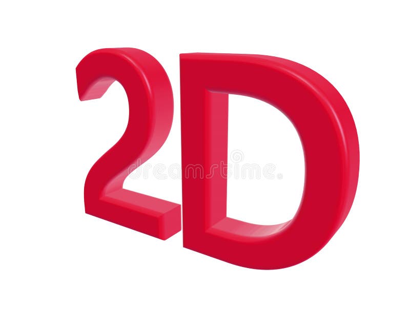 3d Rendering Color 2D Letters on White Background. 3d Illustration ...