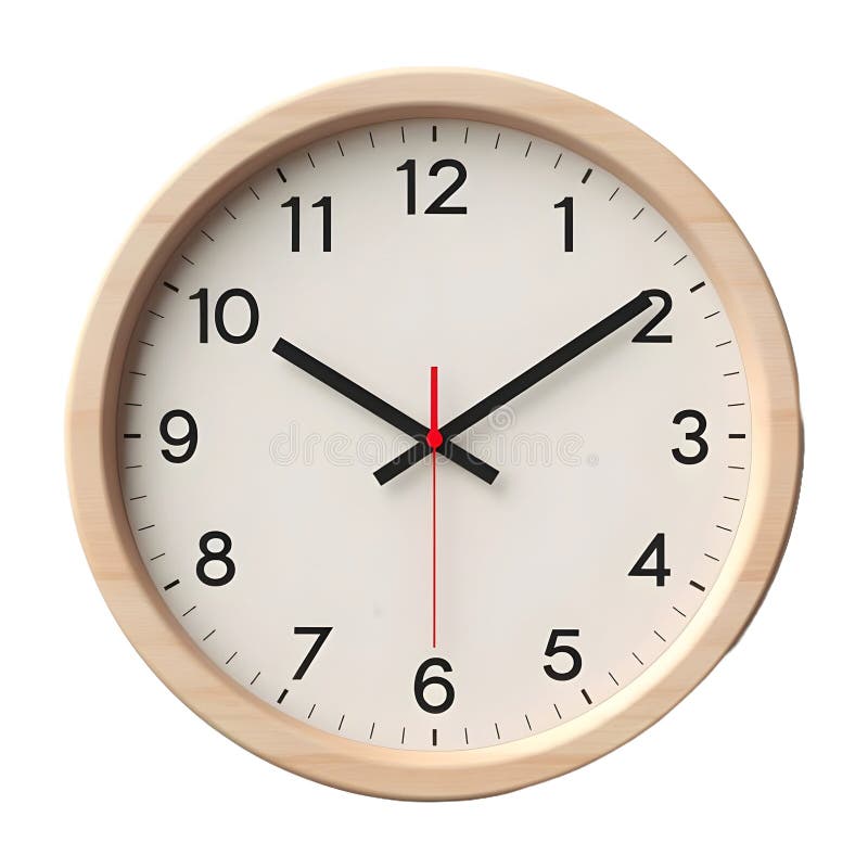 3D Rendering of a Colorful Clock on Transparent Background - Ai ...