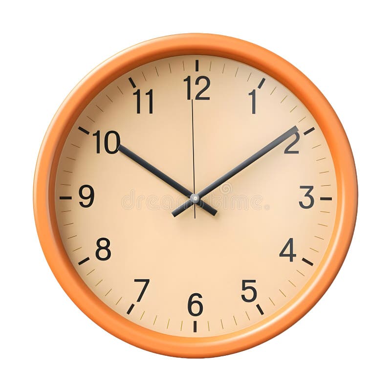 3D Rendering of a Colorful Clock on Transparent Background - Ai ...