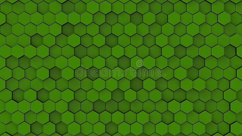 3d Rendering Colorful Hexagon Pattern with Nice Color Stock ...