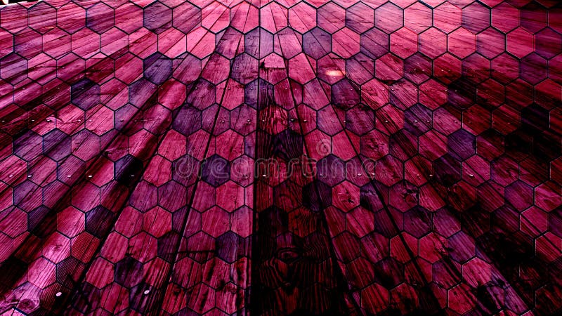 3d Rendering Colorful Hexagon Pattern with Nice Color Stock ...