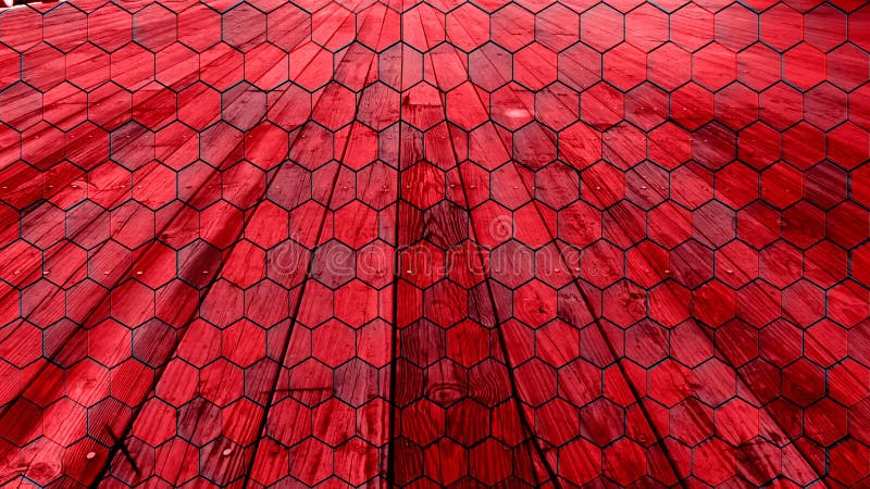 3d Rendering Colorful Hexagon Pattern with Nice Color Stock ...