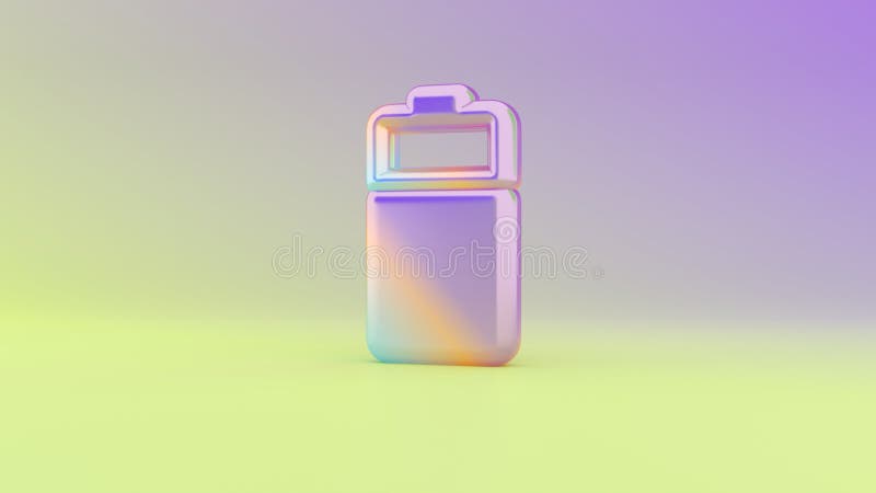 1 Third Charged Battery Aesthetic Glossy Blue Round Button Abstract ...