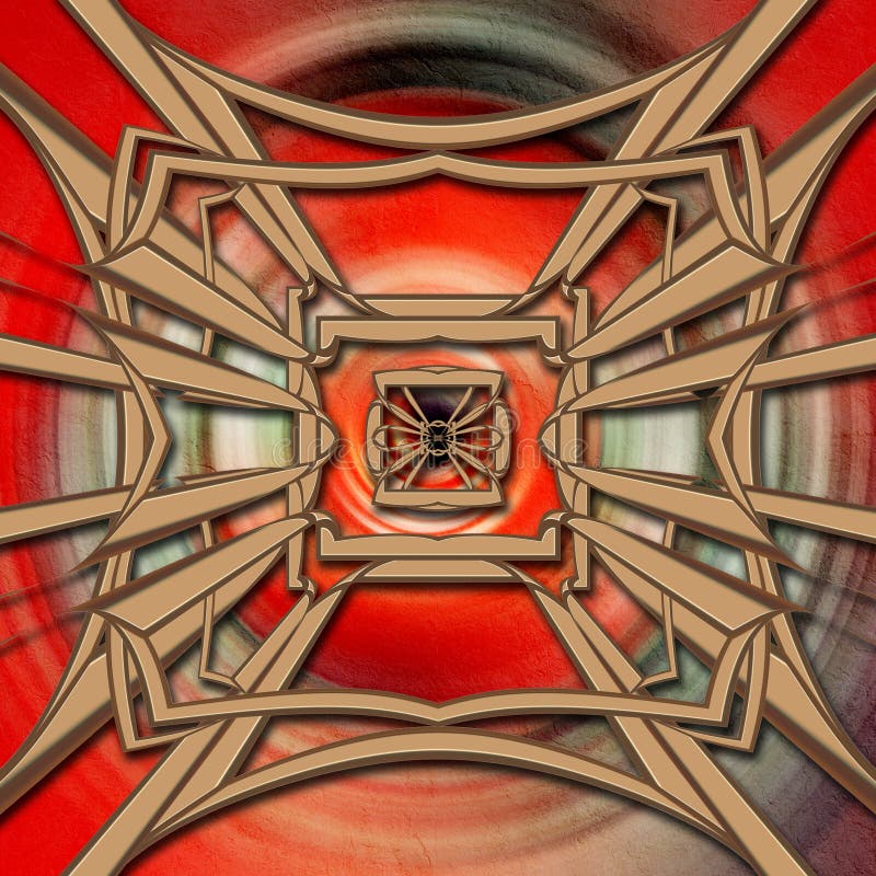 3D Rendering Combo Creative Graphics Artwork Stock Illustration ...