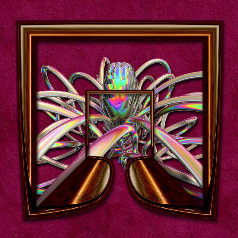 3D Rendering Combo Creative Graphics Artwork Stock Illustration ...