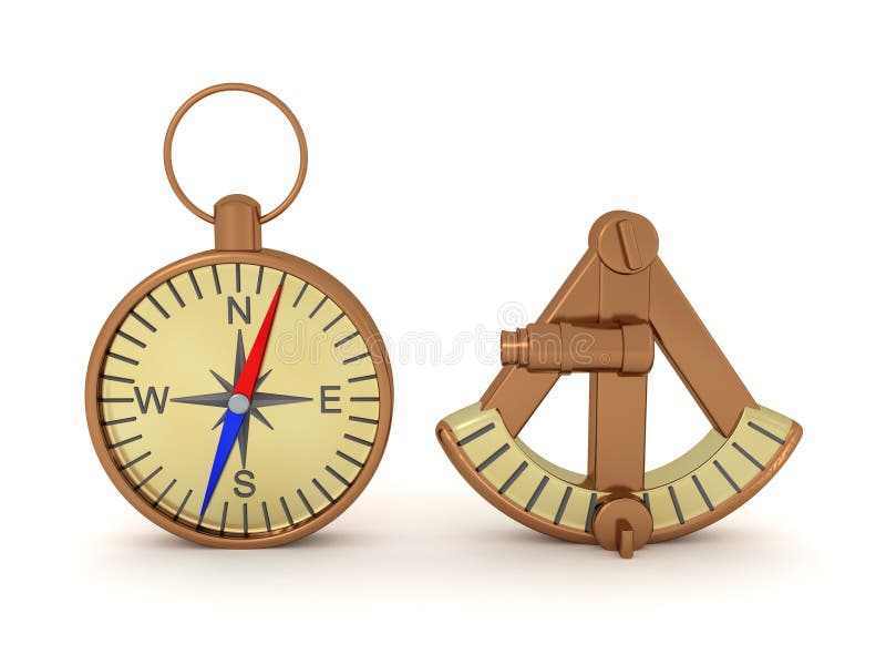 Compass Sextant Stock Illustrations – 184 Compass Sextant Stock ...
