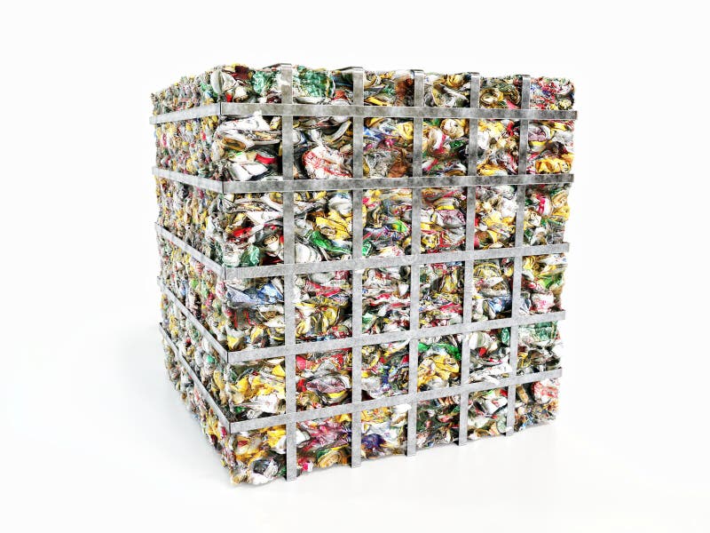 Compressed waste paper stock image. Image of utilize, junk - 2210693