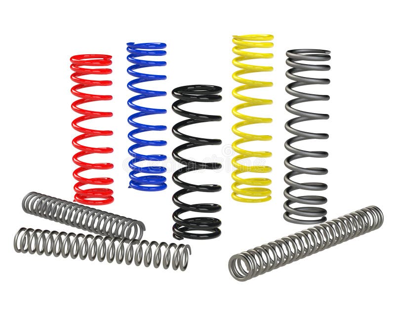 Compression Springs Stock Illustrations – 97 Compression Springs Stock ...