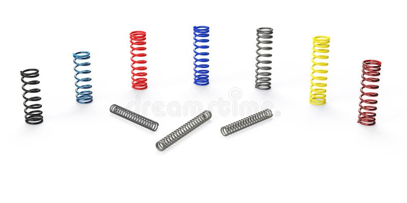 Compression Springs Stock Illustrations – 97 Compression Springs Stock ...