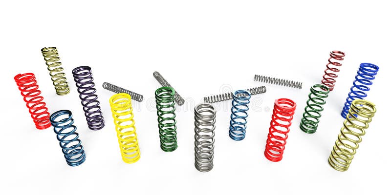 Compression Springs Stock Illustrations – 102 Compression Springs Stock ...