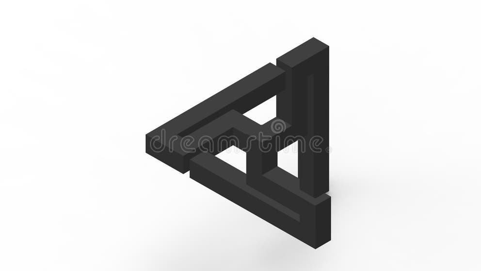 Isometric Optical Illusion Stock Illustrations – 3,706 Isometric ...