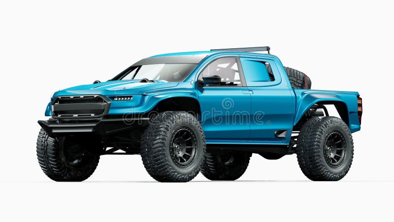 3D Rendering of a Concept Car Stock Illustration - Illustration of ...